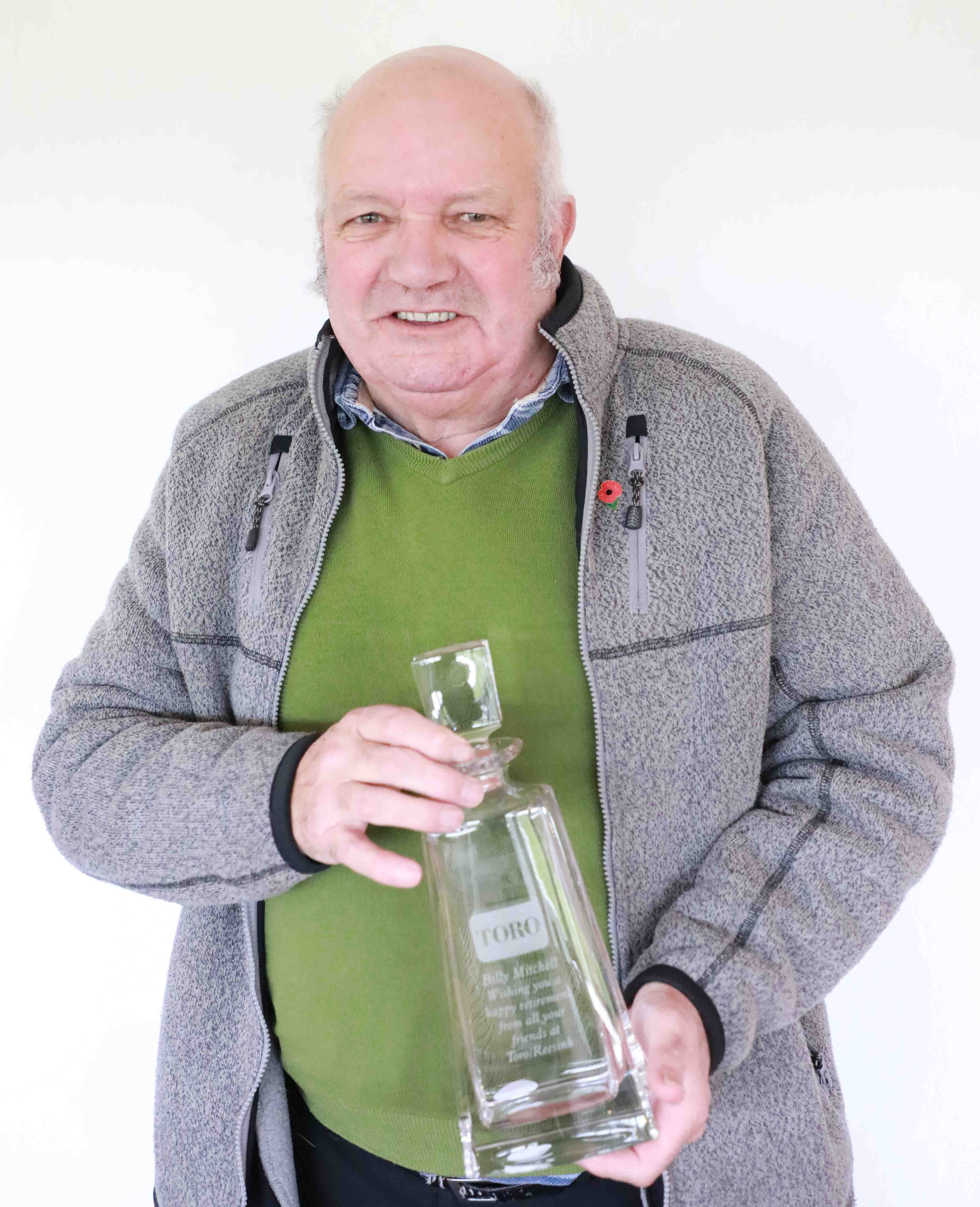 Greenkeeper Bill Mitchell retires – after 58 years at the same golf ...