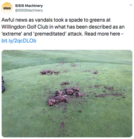 ‘Horrendous damage’ to two golf courses – GreenKeeping Magazine