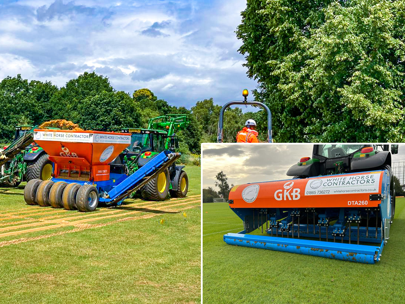GKB Machines praised for drainage work – GreenKeeping Magazine