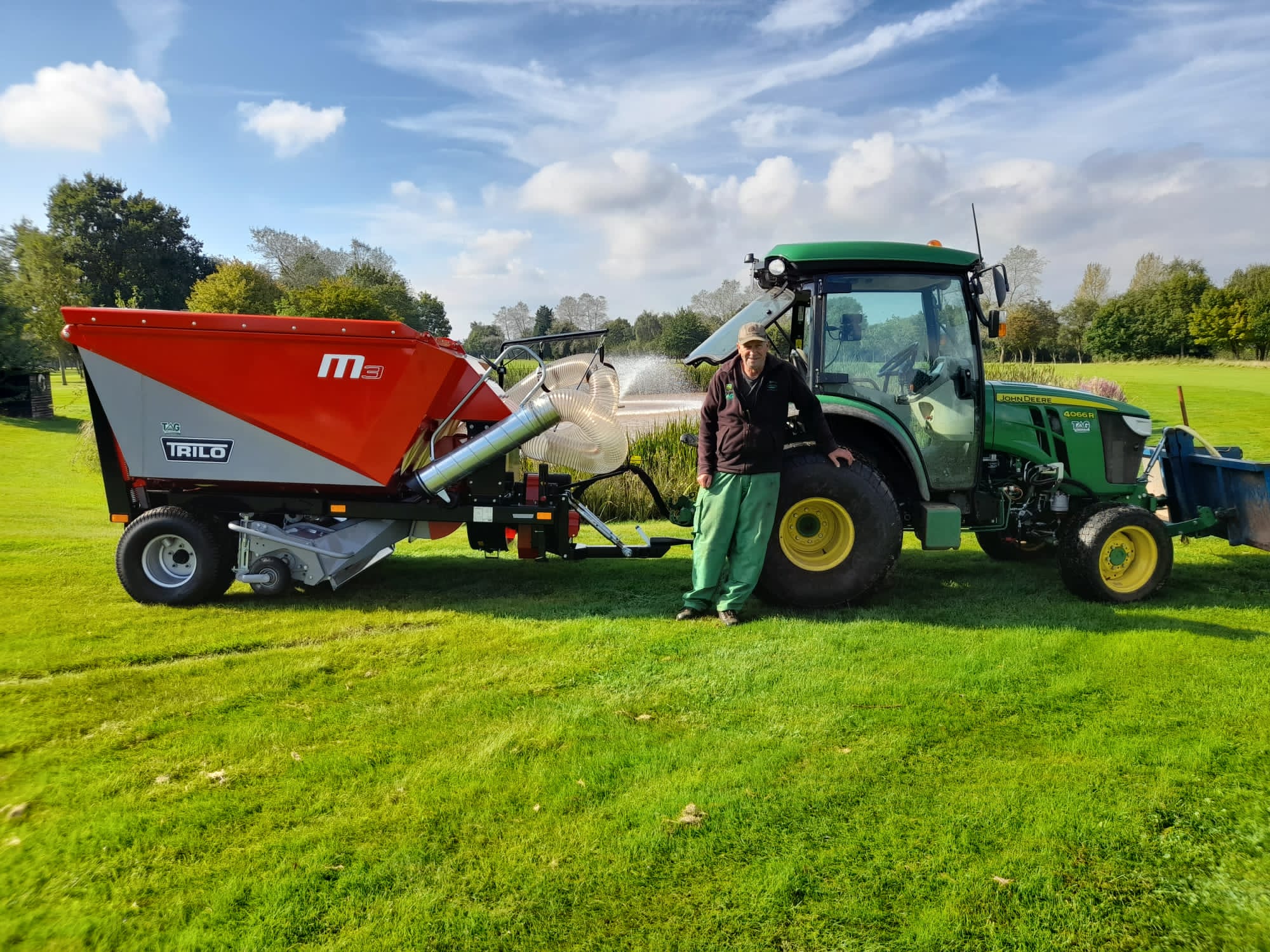 Ombersley Golf Club acquires Trilo M3 vacuum collector – GreenKeeping ...