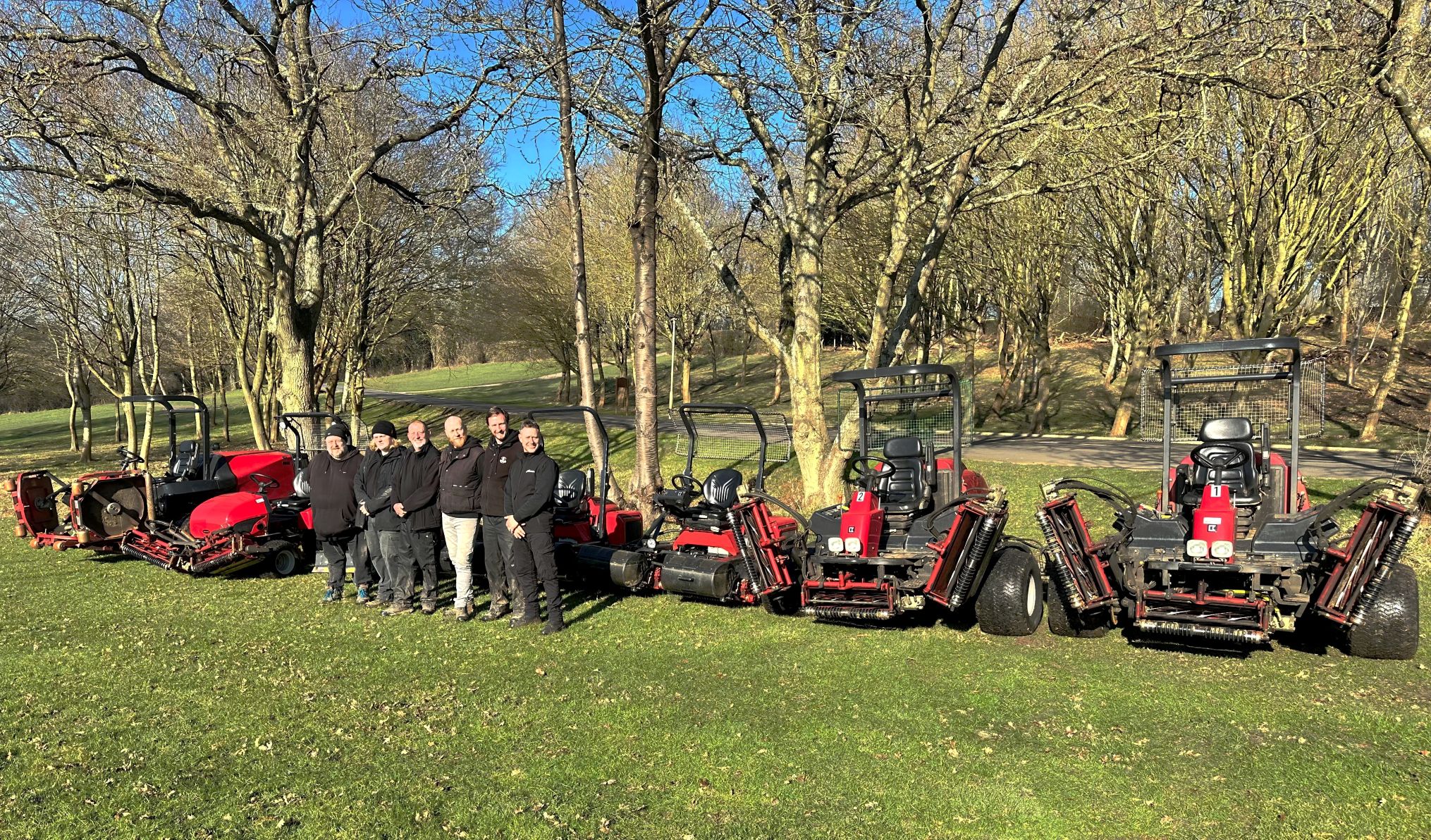 Every blade of grass at West Essex Golf Club is cut by a Baroness mower ...