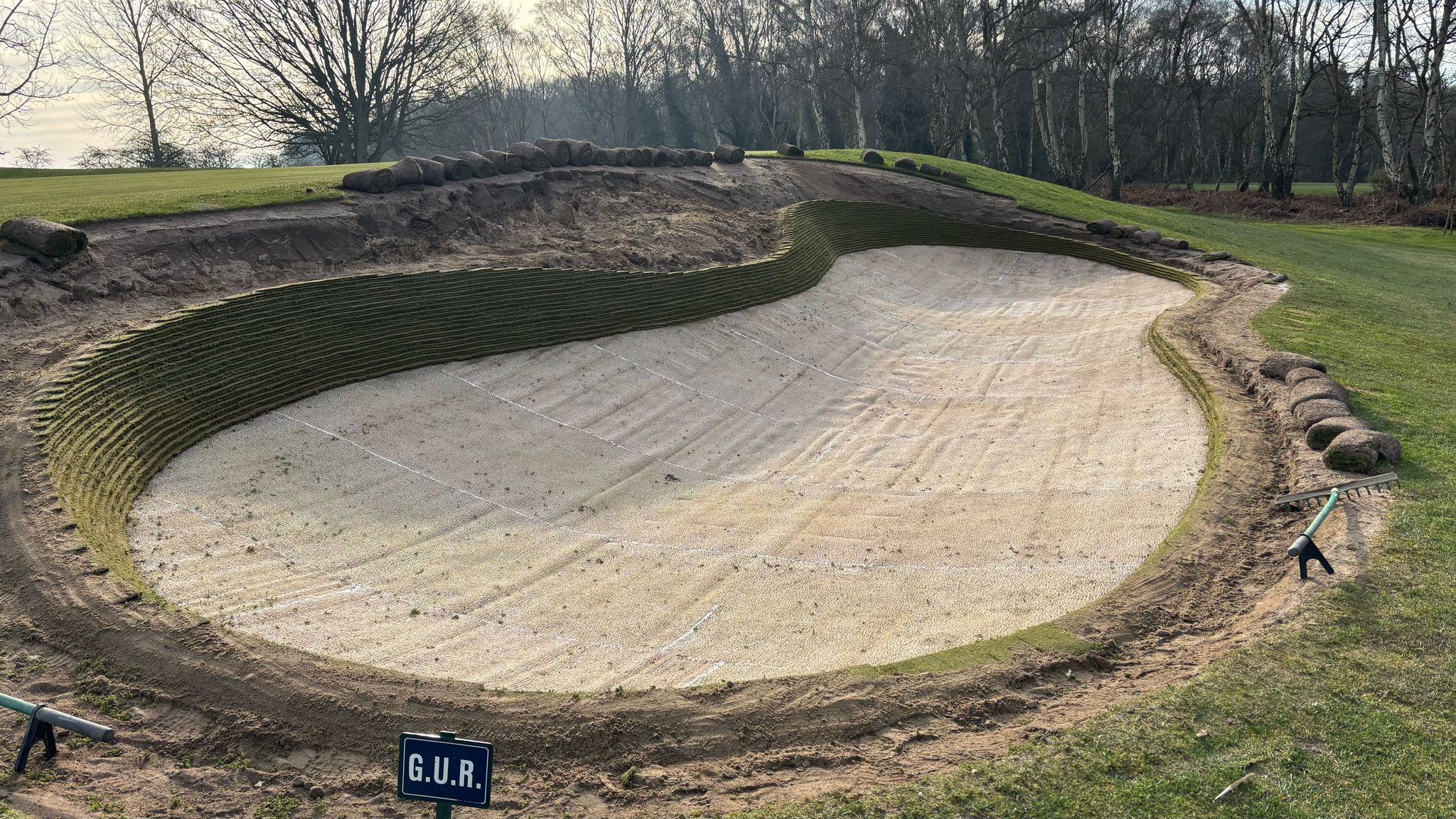 Kings Lynn GC completes phase three of sustainable bunker project ...